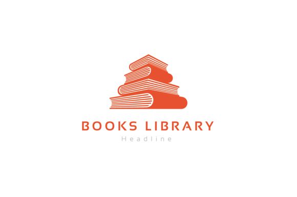 Books Library Logo Template Library Logo Book Logo Logos Bookstore
