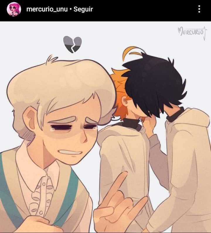 Pin De Jerrymi S Em The Promised Neverland Personagens De Anime Desenhos De Casais Anime