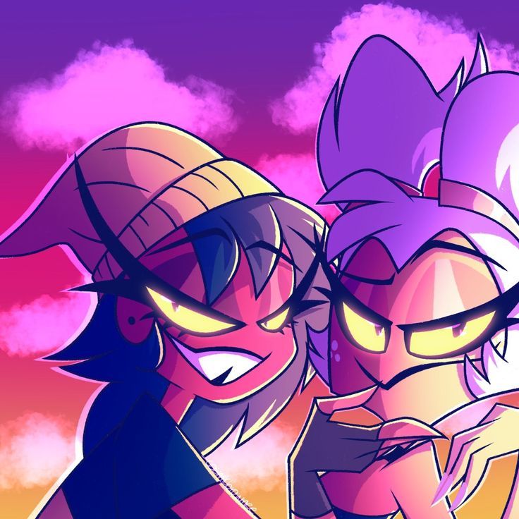 Millie And Moxxie • Helluva Boss Couple Goals Craze Fan Art