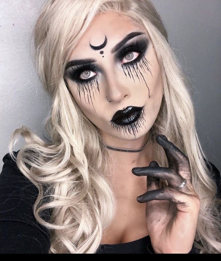 Pin By Abbey On Fritzlers Halloween Makeup Halloween Makeup Witch Creepy Halloween Makeup