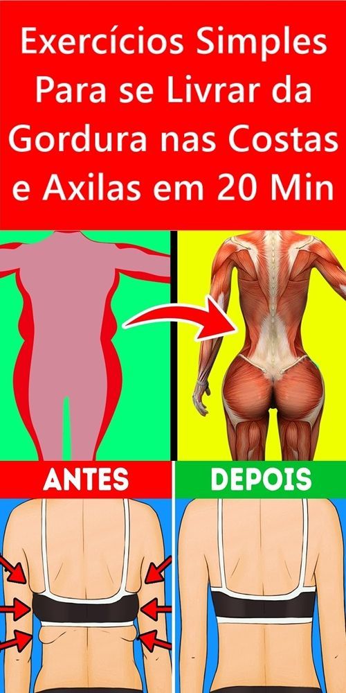 Como Eliminar A Gordura Nas Costas Passo A Passo Gordura Nas Costas