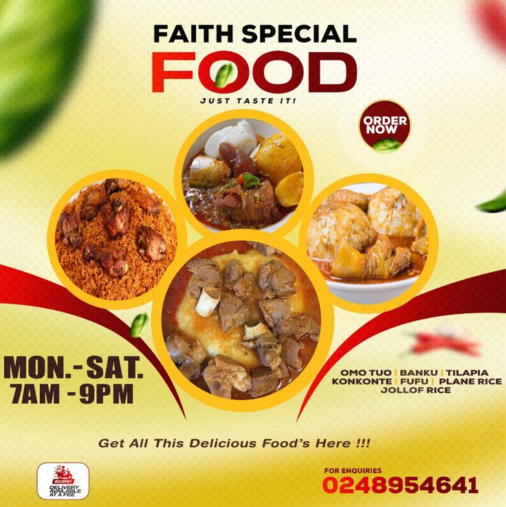 Restaurant Flyer In 2024 Yummy Food Jollof Rice Restaurant Flyer