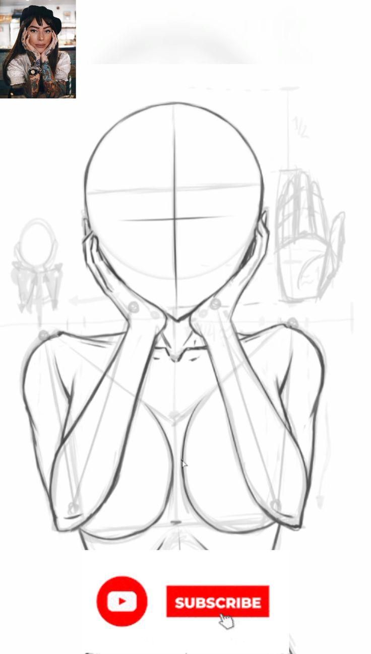 💙 Learn How To Draw Anime Body 💙 Video Tutorial De Dibujo Tutoriales De Dibujo Tutoriales
