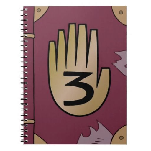 Journal 3 Notebooks For Gravity Falls Fans