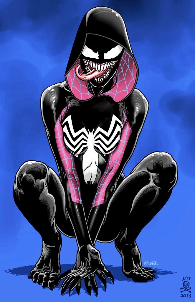 Gwenom Spider Gwen Venom Spider Gwen Venom Spider Gwen Venom Girl