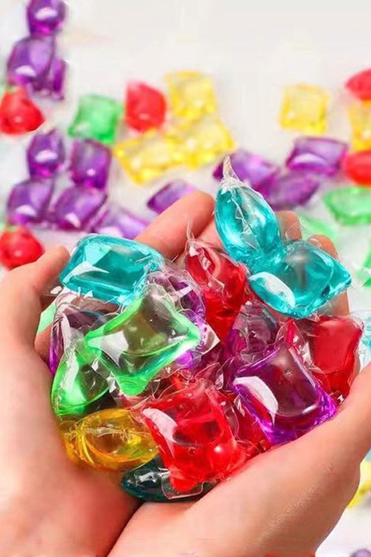 Laundry Beads Portable Stains Film Laundry Gel Capsules Laundry Beads Gel Beads Gel Capsules