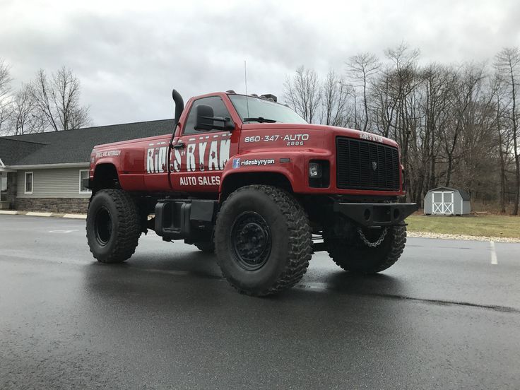 Jacked Up Gmc Topkick