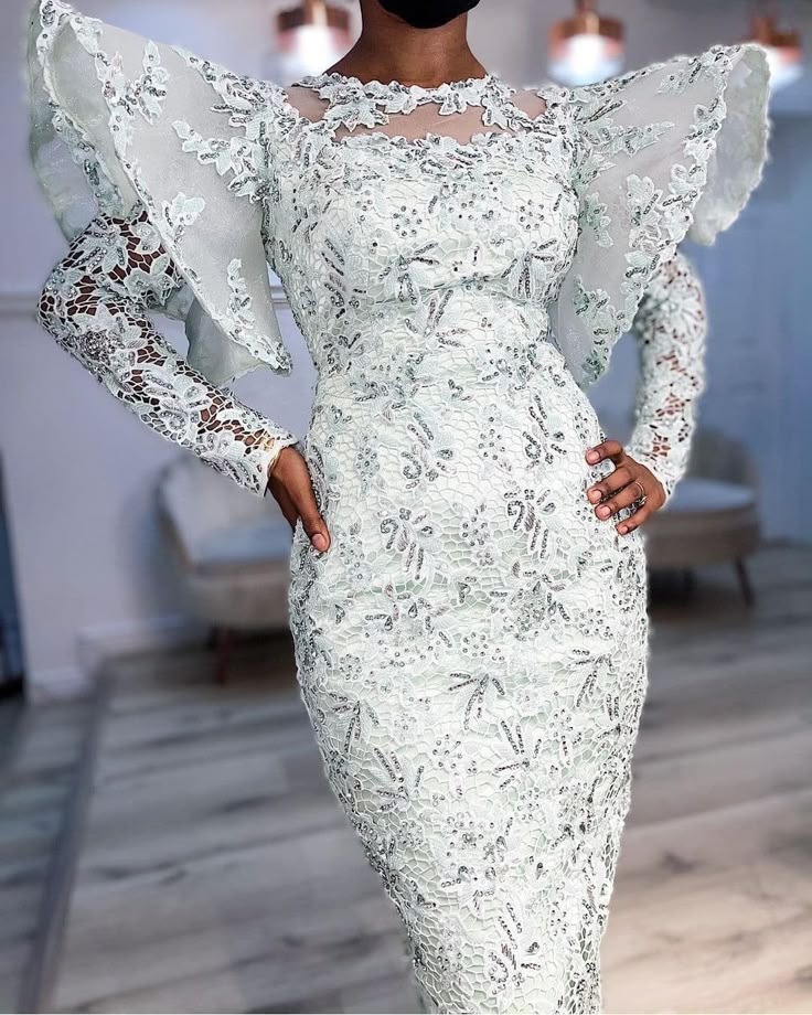 Aso Ebi Lace Gown Style Lace Gown Styles Lace Dress Styles African Lace Dresses