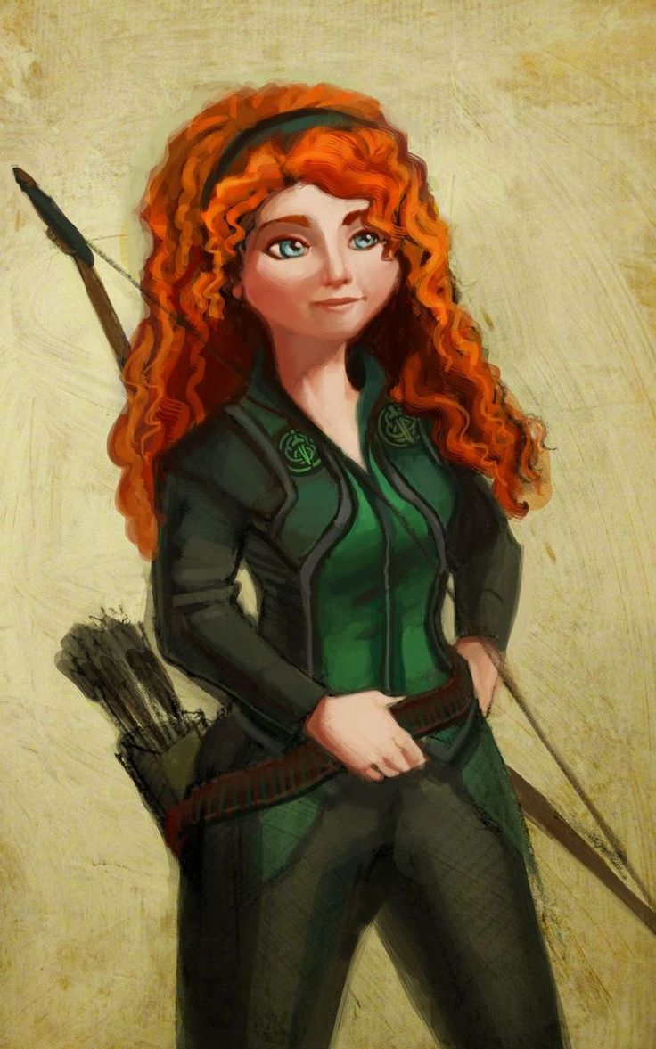 Disney Princess Merida Disney Brave Disney Nerd Disney Dream Disney Fan Art Disney