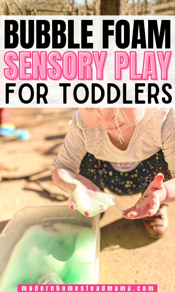 Bubble Foam Sensory Play Super Fun And Easy Activity