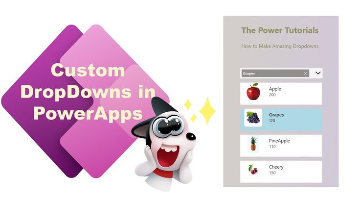 Custom Dropdown in PowerApps | Dropdown/Combobox with Image field in ... Custom Dropdown in PowerApps | Dropdown/Combobox with Image field in ...