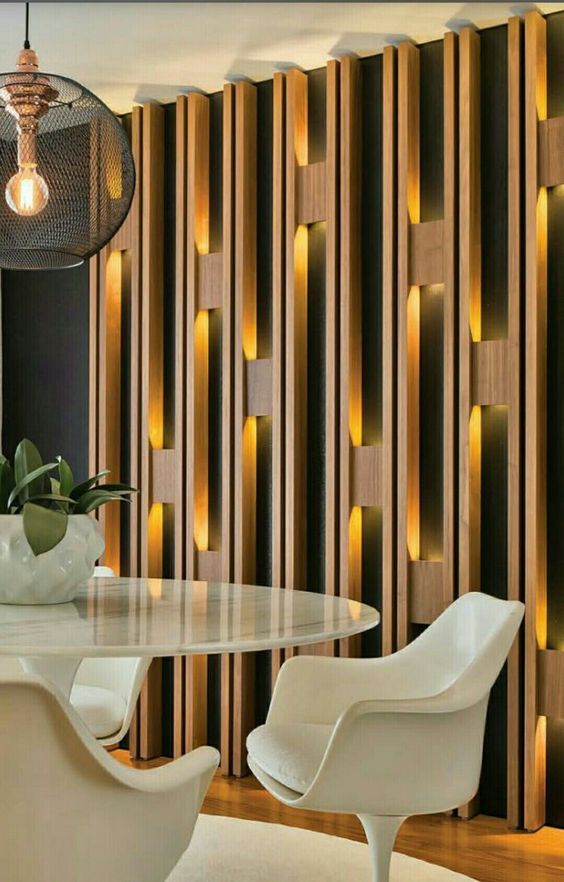 Pin By Lulut Asmoro On Wood Wall Panel Interior Wall Design Home Interior Design Living Room