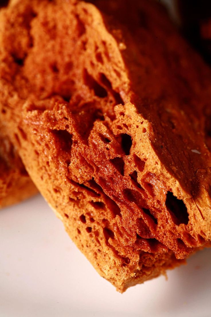 Ginger Molasses Sponge Toffee Recipe