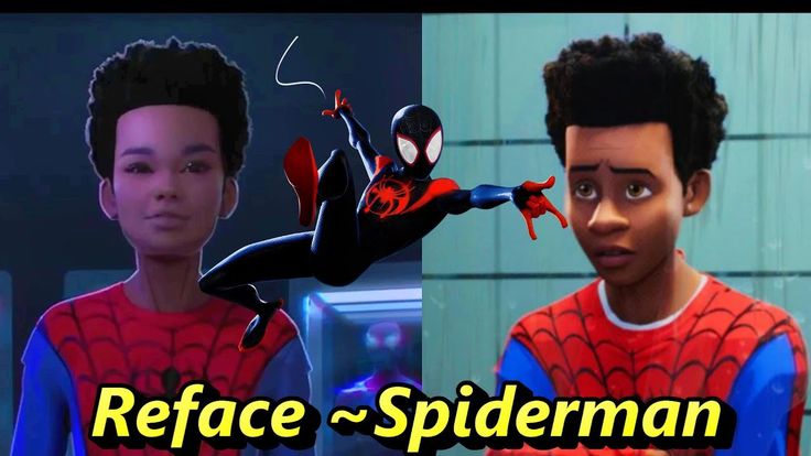 ðreface App Miles Morales Spiderman Verse Asian Princess Barbie Doll ðshorts Miles Morales