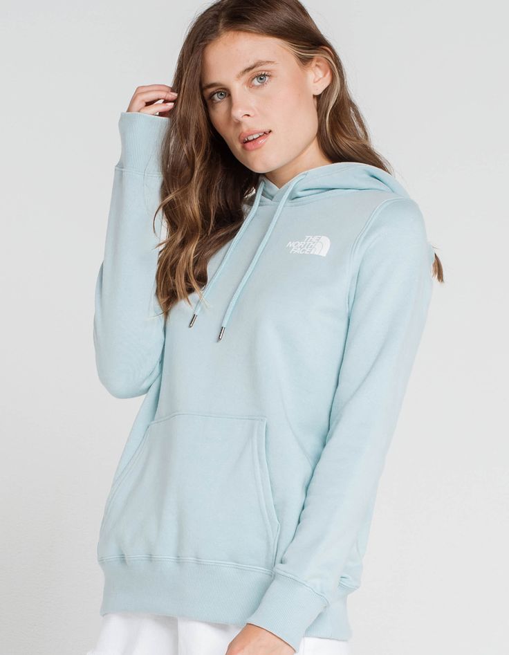 The North Face Box Nse Womens Light Blue Hoodie Light Blue Tillys Light Blue Hoodie Blue