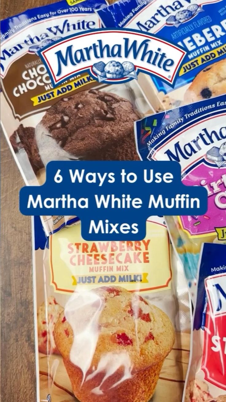 6 Ways To Use Martha White Muffin Mix Martha White Muffin Mix Pancake Mix Muffins Chocolate