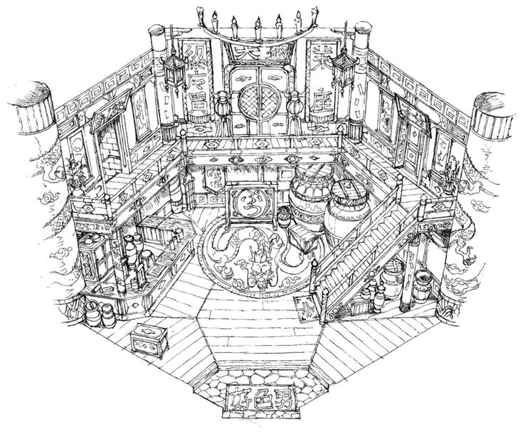 Don Corneo Mansion Lobby Art Final Fantasy Vii Art Gallery Final Fantasy Final Fantasy