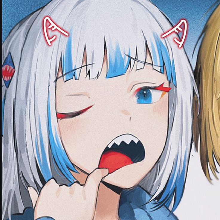 Gawr Gura Iconpfpdp In 2022 Artist Icon Anime