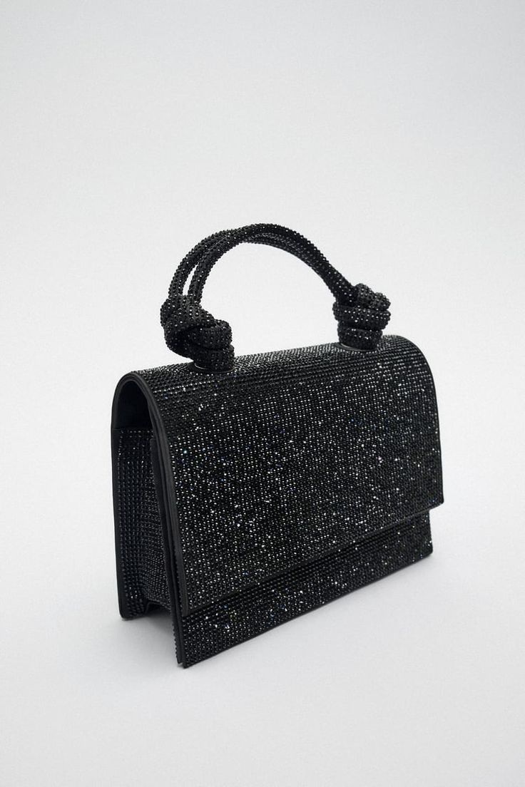 Zara Sparkly Mini City Bag Bags Shoulder Bag Outfit City Bag