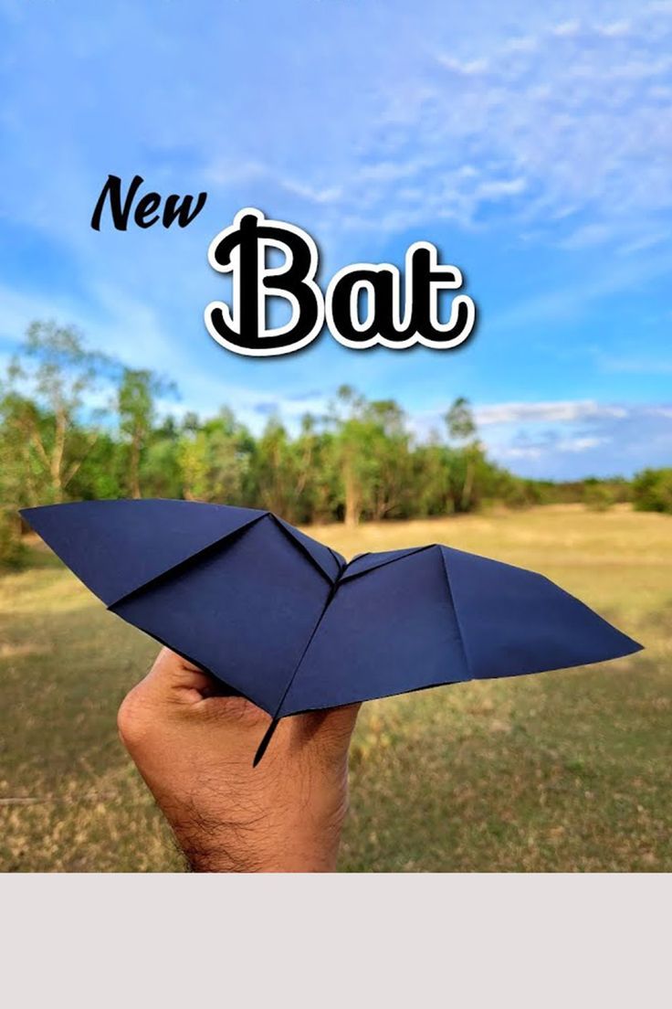 How To Make a Paper Bat Airplane 🦇 The Best Flying Like BAT | Paper ... How To Make a Paper Bat Airplane 🦇 The Best Flying Like BAT | Paper ...