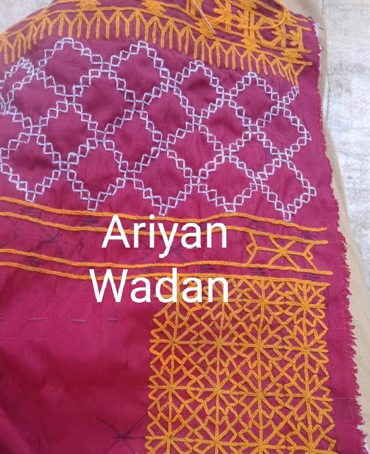 Pin By Safia Kakar On Kashida Handmade Embroidery Designs Sewing Basics Embroidery Designs