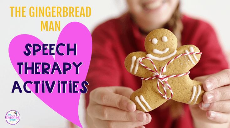 Gingerbread Man Speech Therapy Activities Thedabblingspeechie Speech Therapy Activities