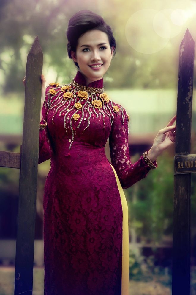 Ghim Của Thuong Tran Trên Asian Beauty Girl Trong 2020 Áo Dài Phong