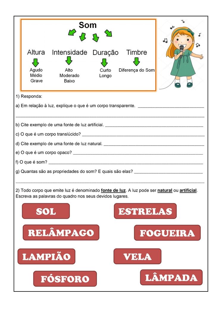Atividades Ciências: a luz e os corpos | Words, Professor, Inbox screenshot Atividades Ciências: a luz e os corpos | Words, Professor, Inbox screenshot