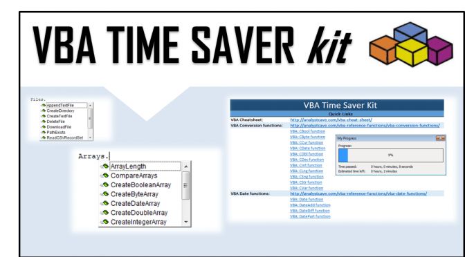 Vba Time Saver Kit Largest Collection Of Vba Code