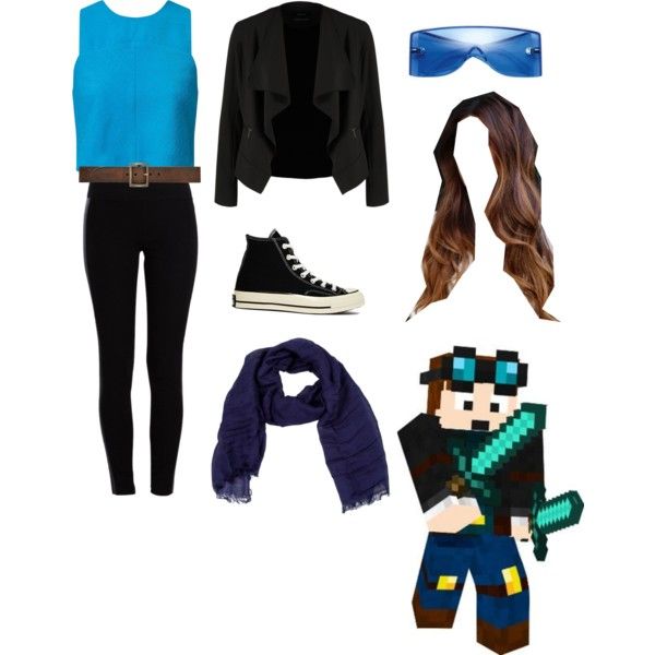 Finely Minecraft And Fashion Are Friends Cosplay Outfits Cosplay Wigs