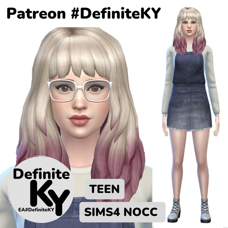 Sims4 Ts4 Nocc Cas Households Teen Definiteky Sims 4 Sims Sims Cc