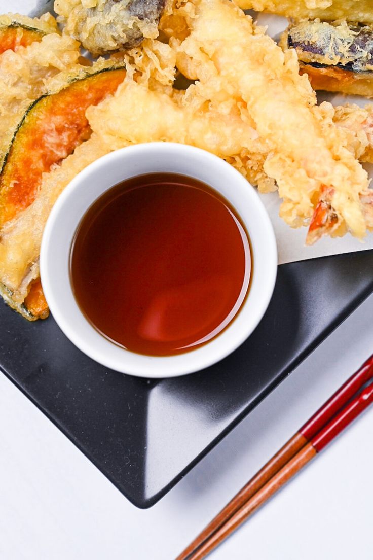 Tempura Dipping Sauce Tentsuyu Recipe Tempura Dipping Sauce