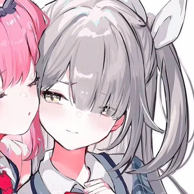 Pin By Han On Girl X Girl Matching Pfps Cute Anime Profile Pictures