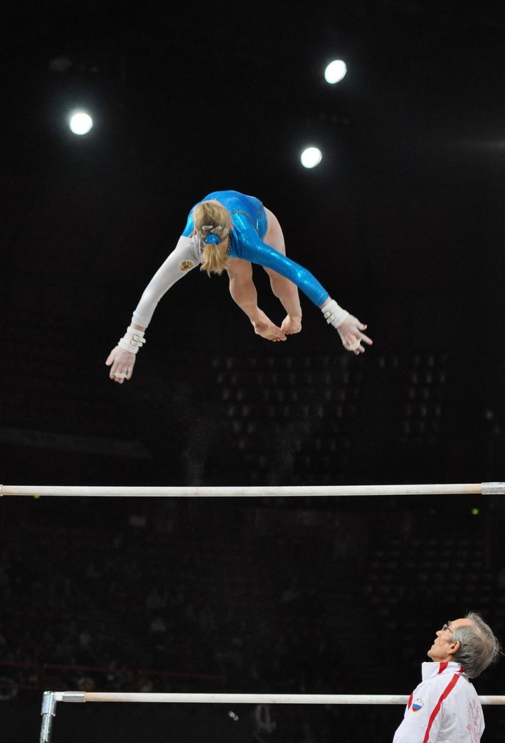 Tatiana Nabieva On Uneven Bars At The 2011 Bercy World Cup Gymnastics