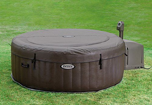 Intex Purespa Plus 6 Person Portable Inflatable Round Hot Tub Intex Portable Hot Tub