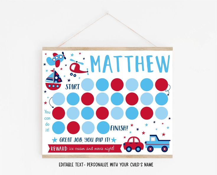 Editable Vehicle Reward Chart, Vehicle Sticker Chart, Boy Car Truck ... Editable Vehicle Reward Chart, Vehicle Sticker Chart, Boy Car Truck ...