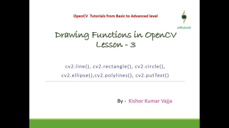 Opencv Drawing Geometric Shapes With Examples And Code