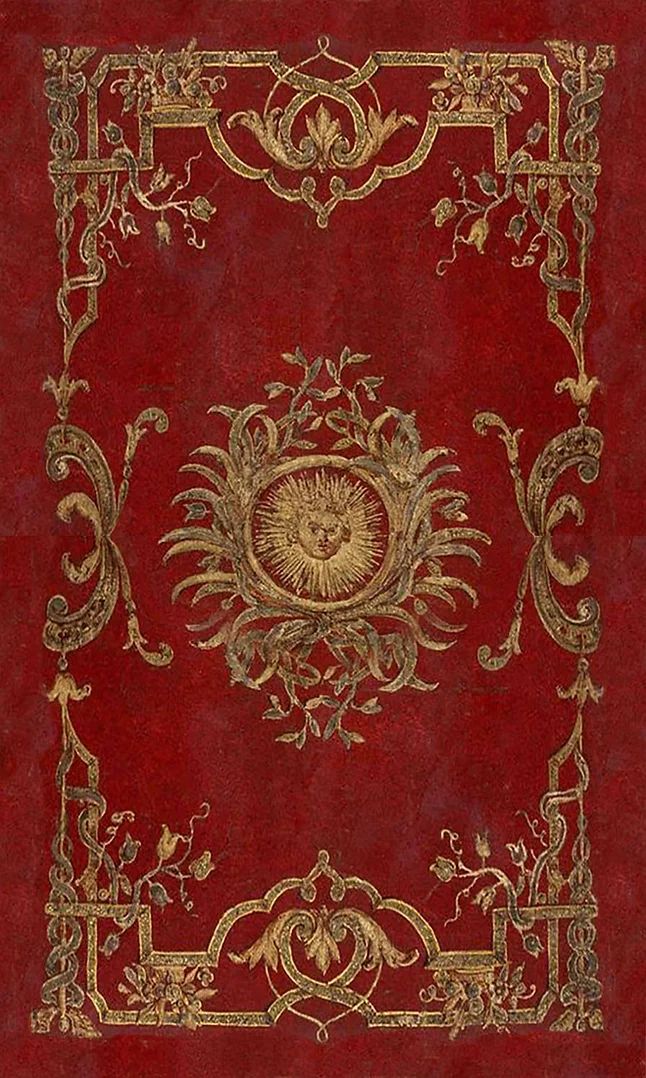 Custom Tarot Card Backs Antique Books Vintage Tarot Book Cover Art