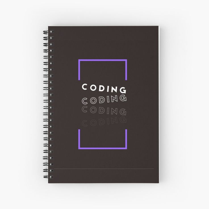 Coding Spiral Notebook For Sale By Pixelbird