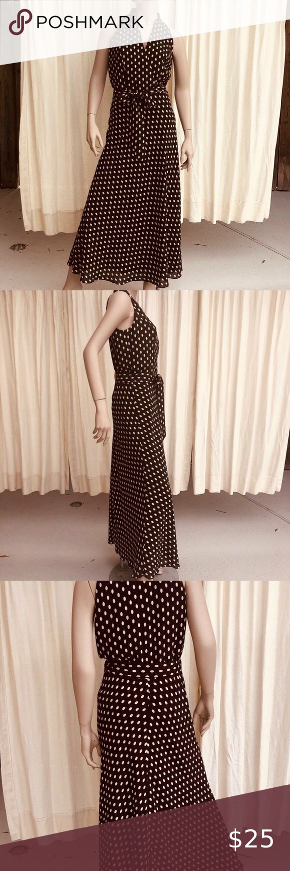 Pretty Woman Polka Dot Dress 8 Womens Polka Dot Dress Polka Dot