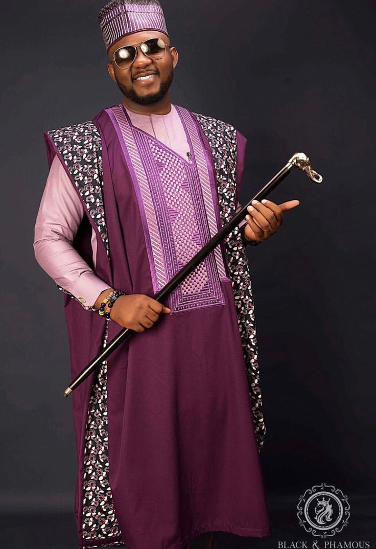 Pin By Christopher Readus On African Wear African Men Fashion Nigerian Men Fashion Agbada Styles
