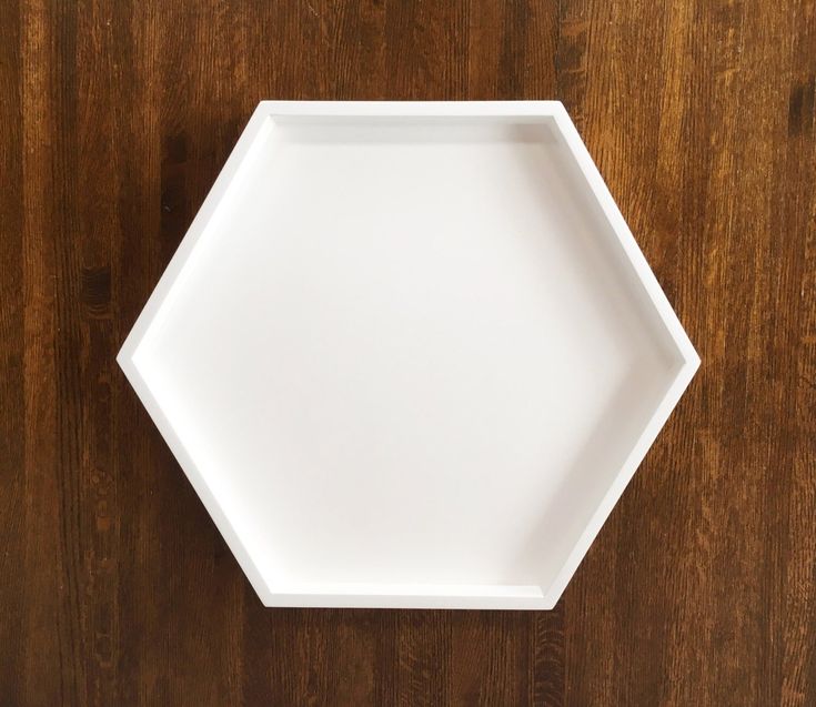 Hexagonal White Decorative Tray, Hexagonal Serving Tray, Hexagon Tray ... Hexagonal White Decorative Tray, Hexagonal Serving Tray, Hexagon Tray ...