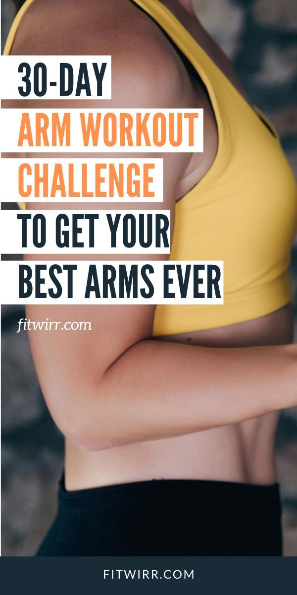 30 Day Arm Challenge To Sculpt Your Best Arms Ever Fitwirr In 2020