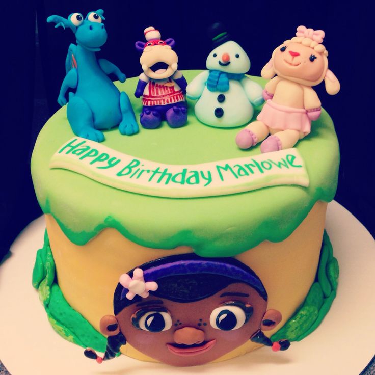 Doc Mcstuffins Cake Doc Mcstuffins Cake Cake Desserts