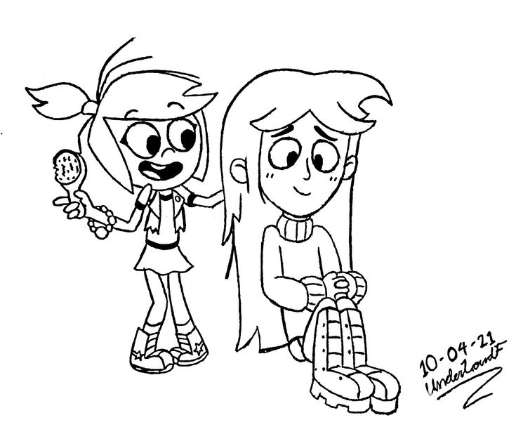 The Ghost And Molly Mcgee Coloring Pages Free Coloring Pages Printables