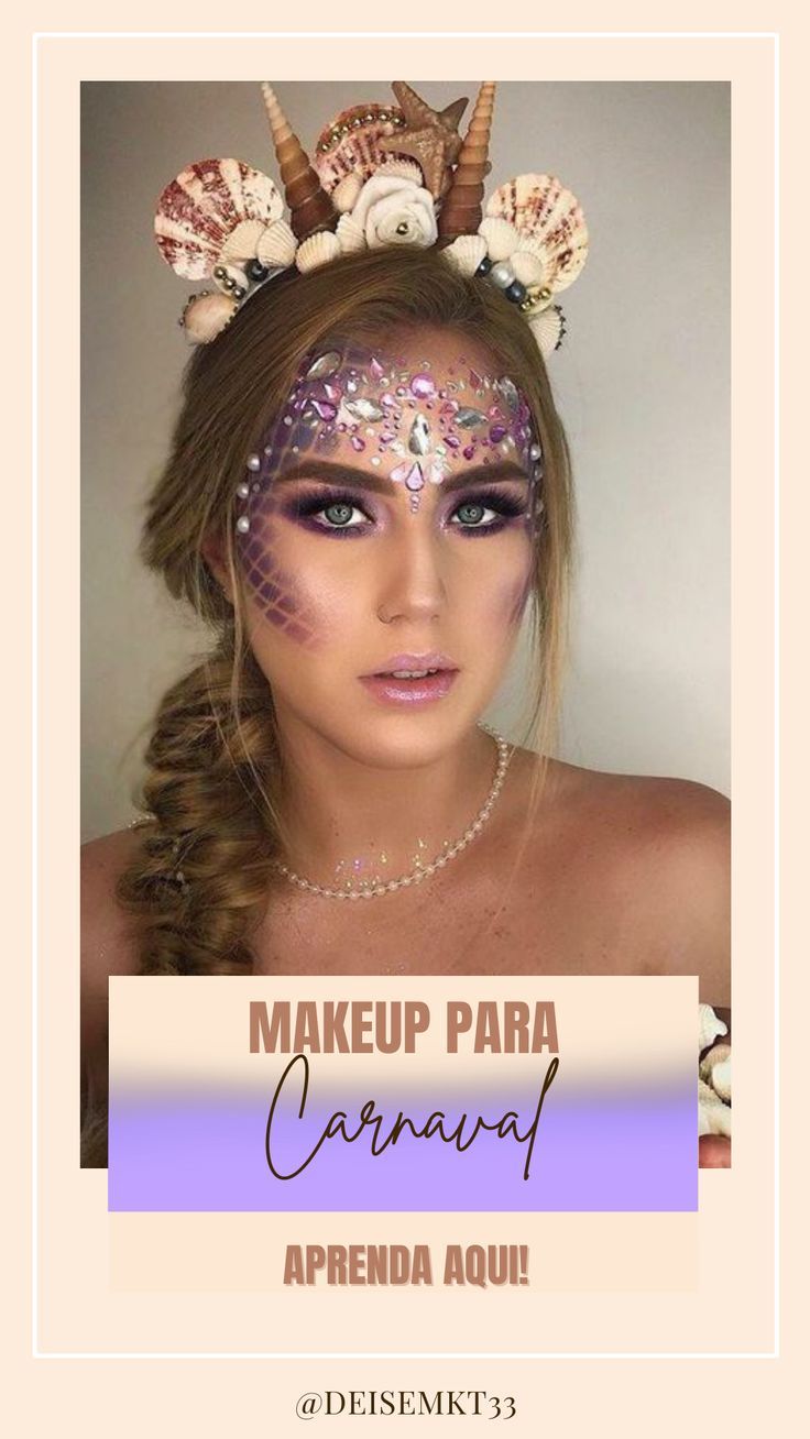 Curso Online de Maquiagem Passo a Passo | Mermaid costume makeup ... Curso Online de Maquiagem Passo a Passo | Mermaid costume makeup ...