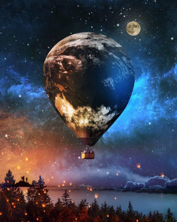 Creative And Dreamlike Photo Manipulations By Natacha Einat Art All The Way Surreal Art Sky Art