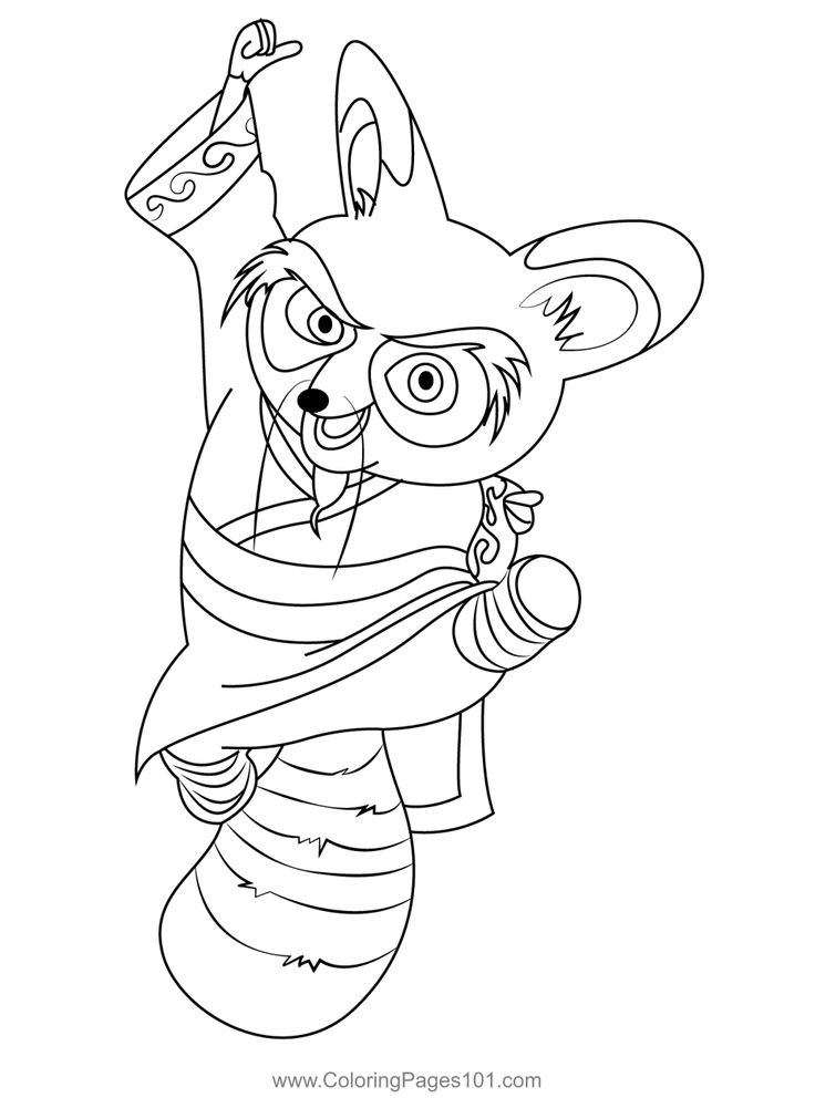 Pin On Kung Fu Panda 2 Coloring Pages