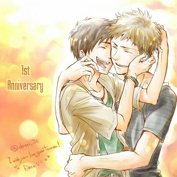 Jean X Eren Jean Kirstein Eren Jeager Attack On Titan