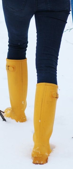 Yellow Rain Boots Wellies Rain Boots Rain Gear Rubber Rain Boots Hunter Tights Legs Pants